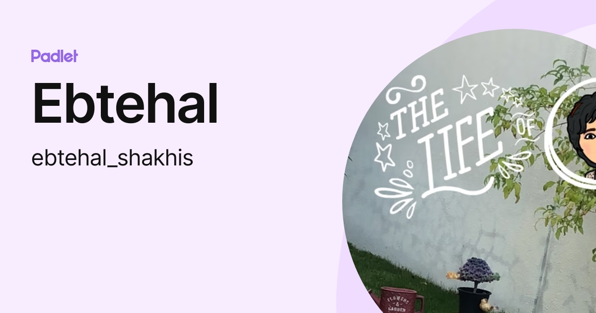 Ebtehal (ebtehal_shakhis) profile | Padlet