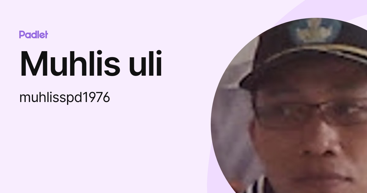 Muhlis uli (muhlisspd1976) profile | Padlet