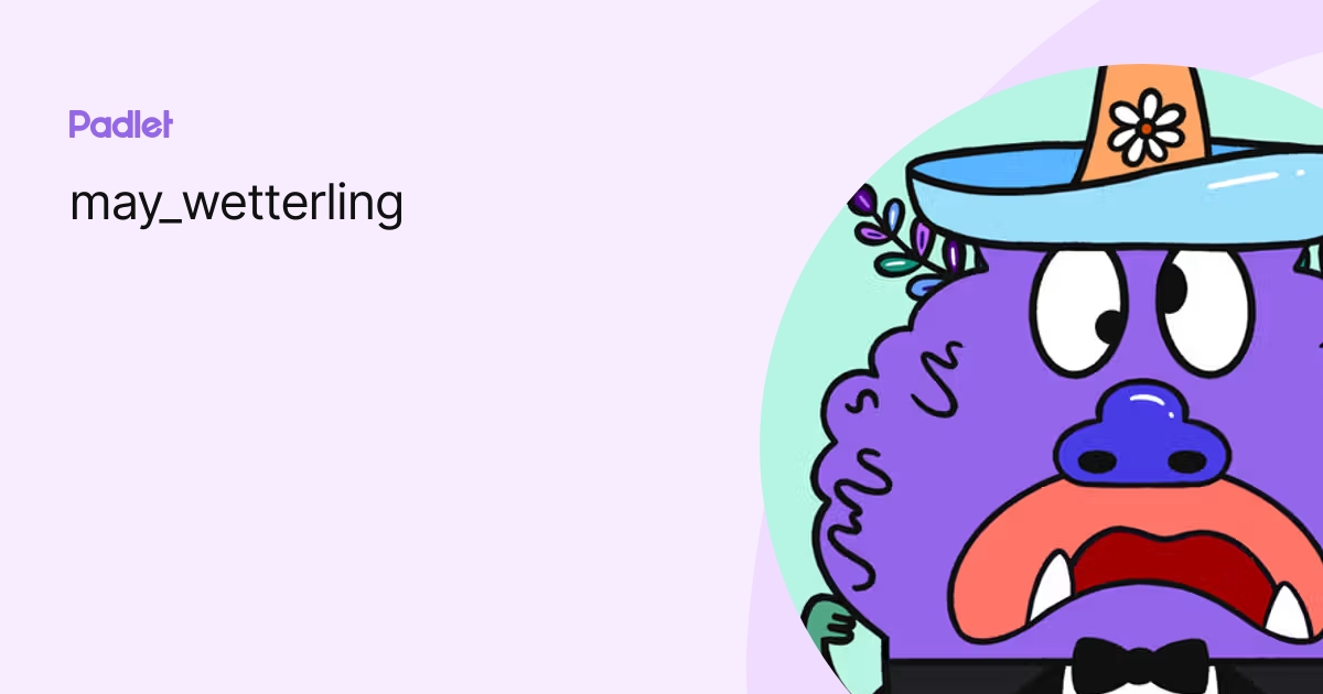 may_wetterling profile | Padlet