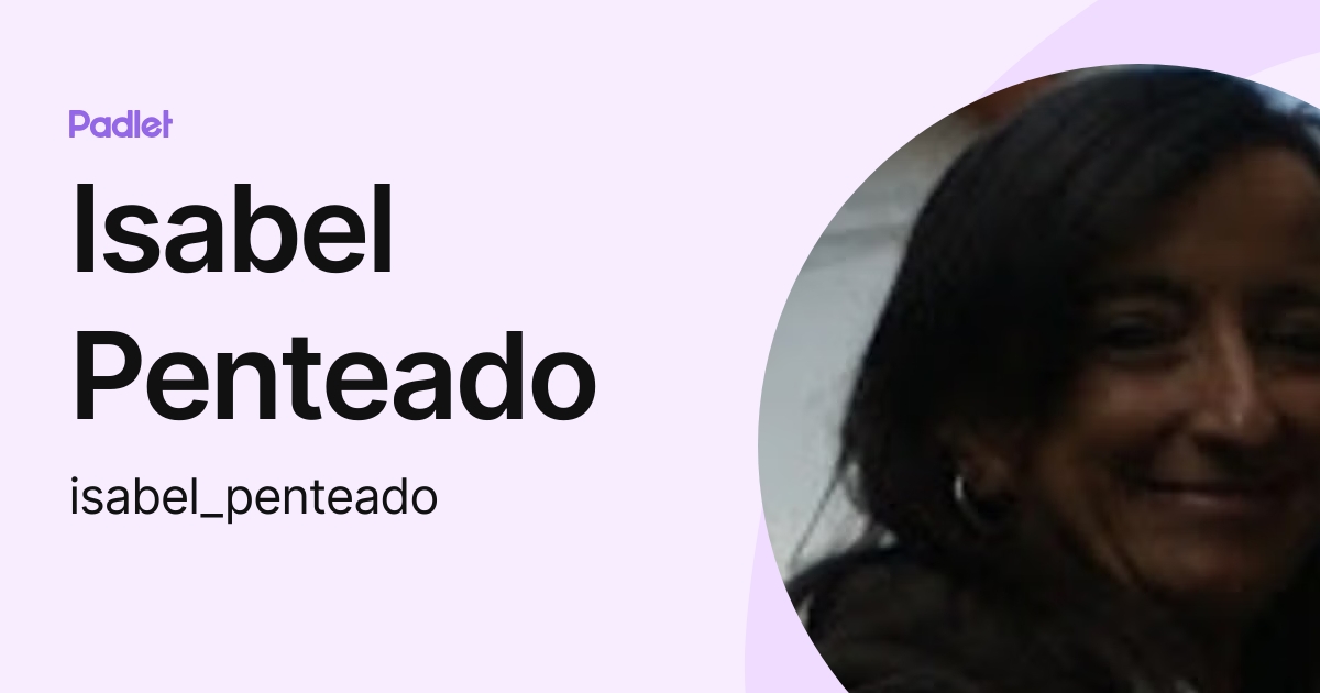 Isabel Penteado (isabel_penteado) profile | Padlet