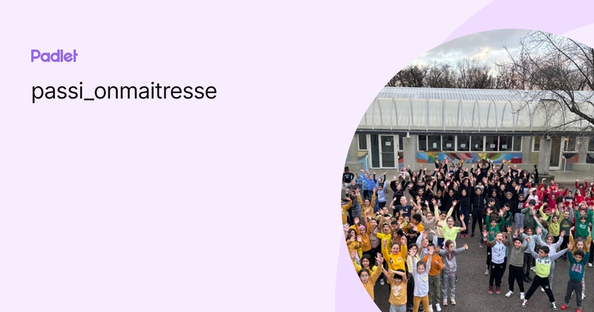 passi_onmaitresse profile | Padlet