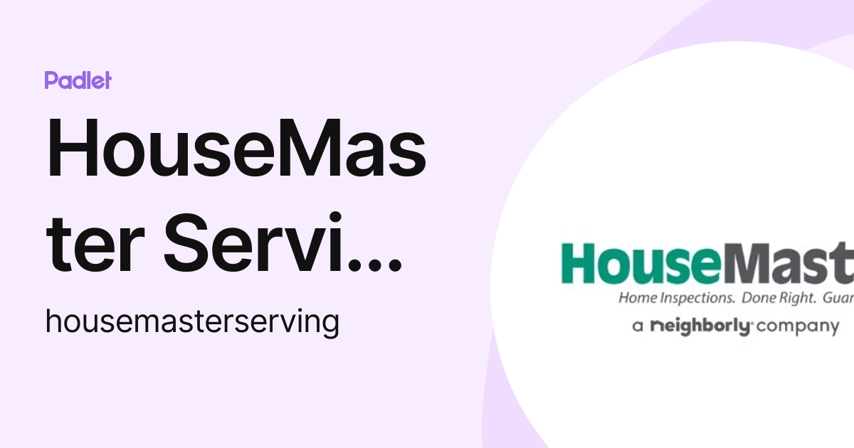 HouseMaster Serving Greater Phoenix (housemasterserving) profile | Padlet