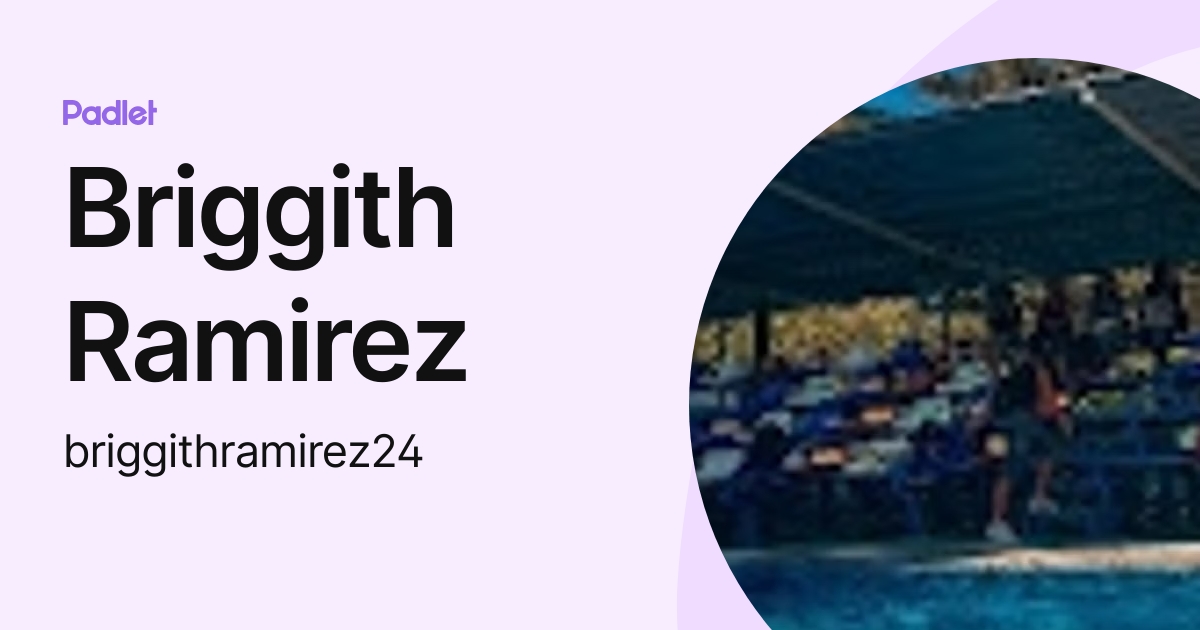 Briggith Ramirez (briggithramirez24) profile | Padlet