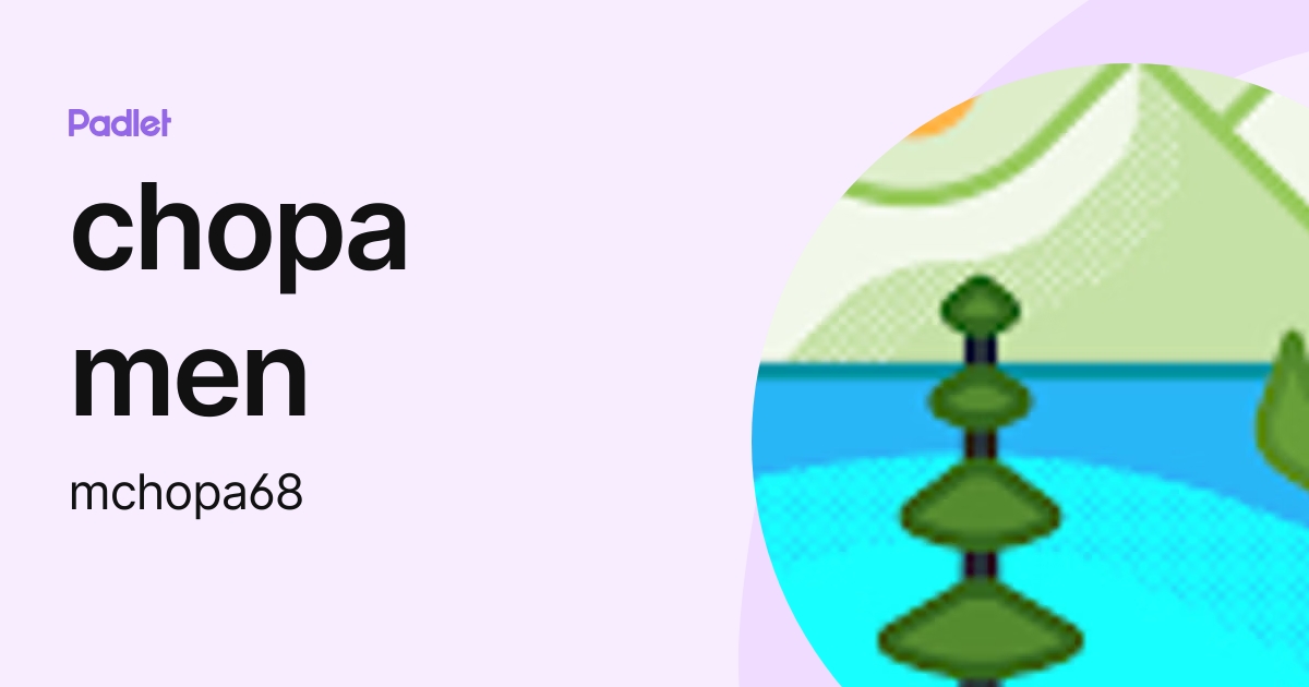 chopa men (mchopa68) profile | Padlet