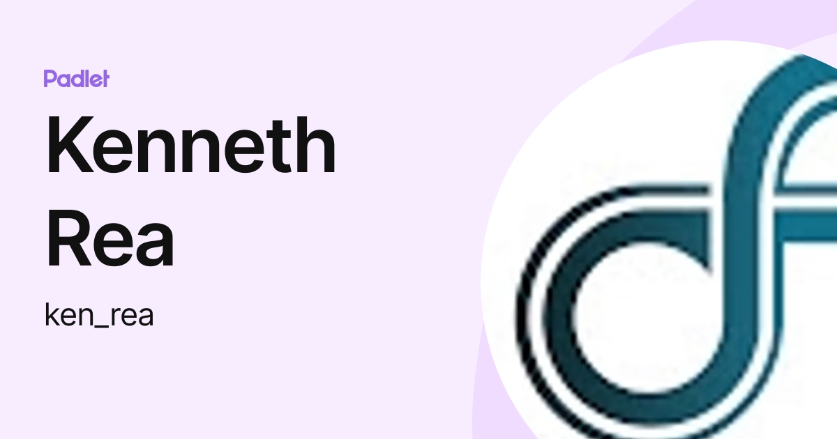 Kenneth Rea (ken_rea) profile | Padlet