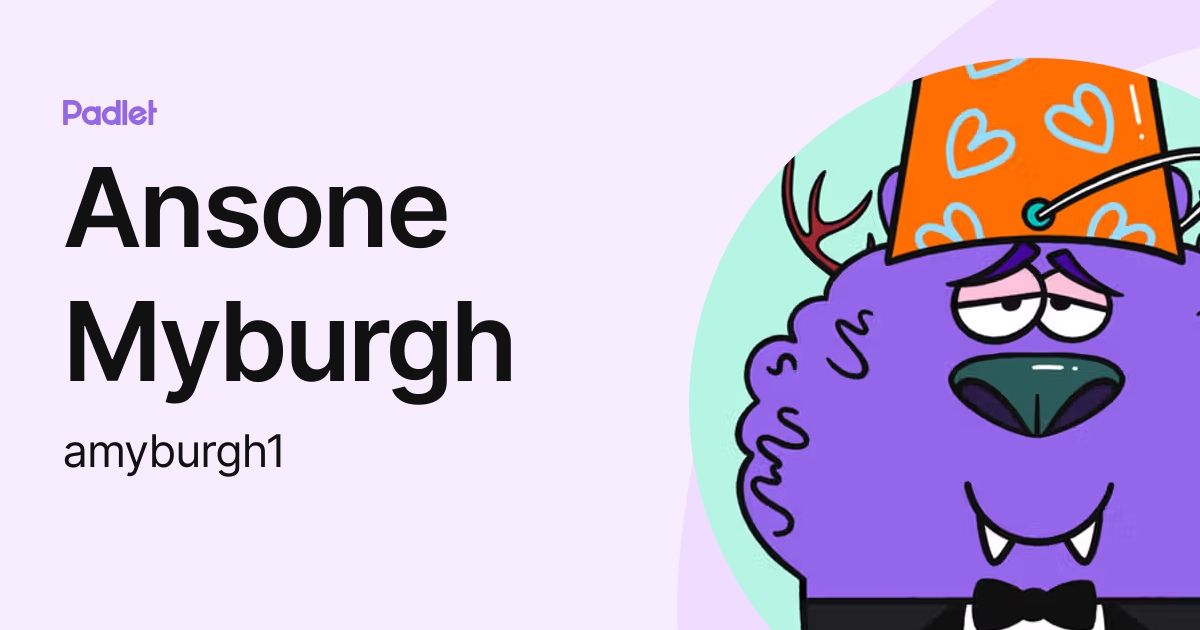 Ansone Myburgh (amyburgh1) profile | Padlet