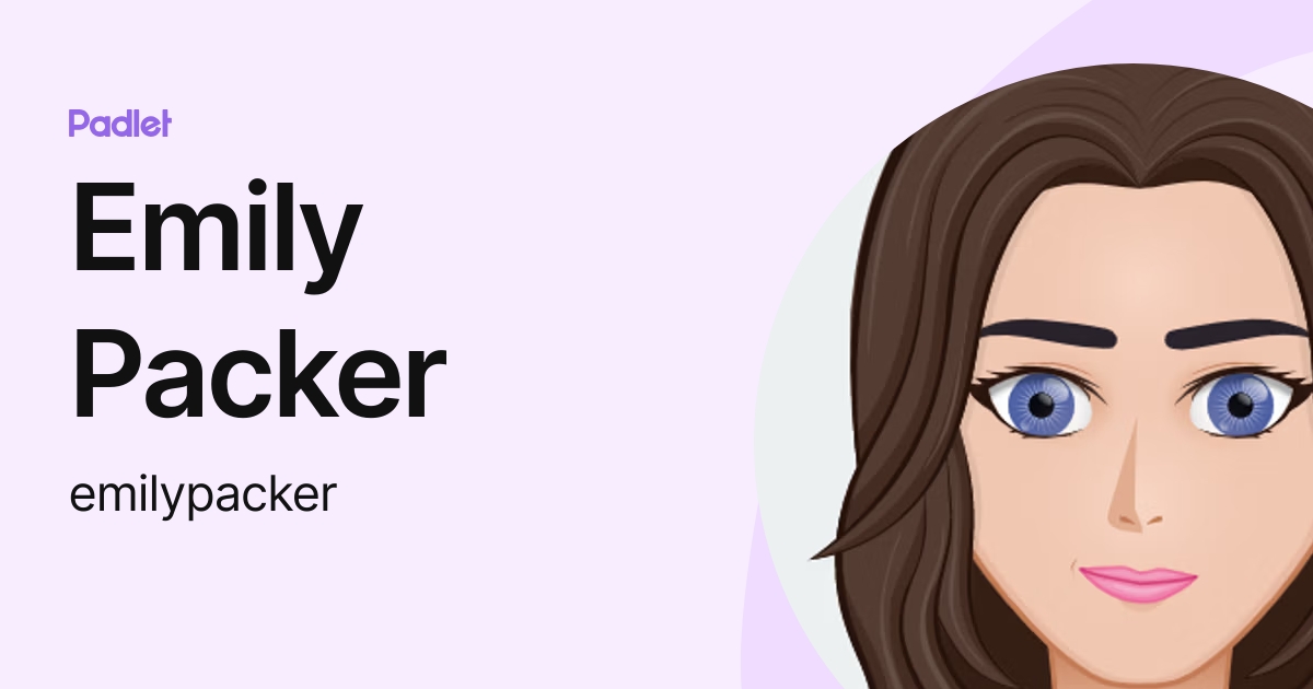 Emily Packer (emilypacker) profile | Padlet