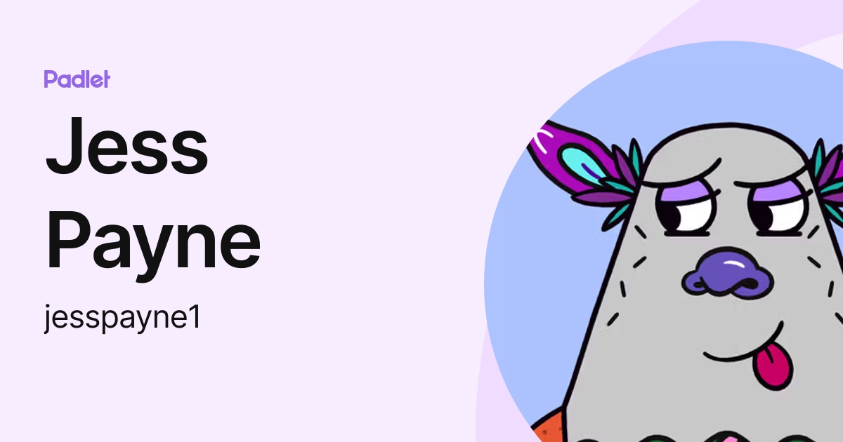 Jess Payne (jesspayne1) profile | Padlet