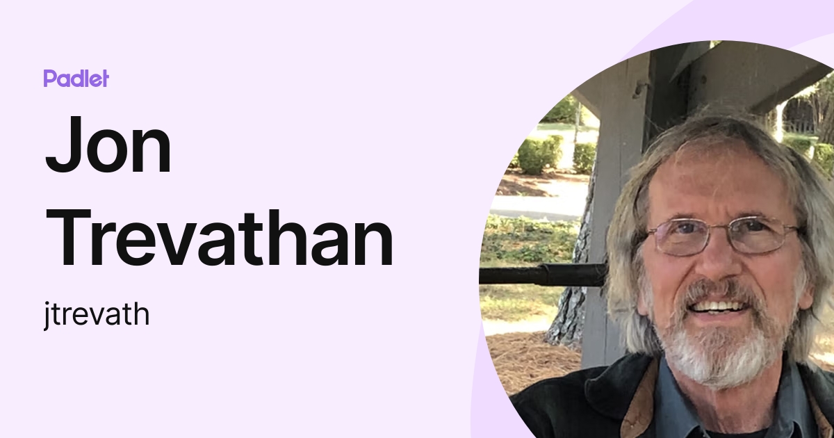 Jon Trevathan (jtrevath) profile | Padlet