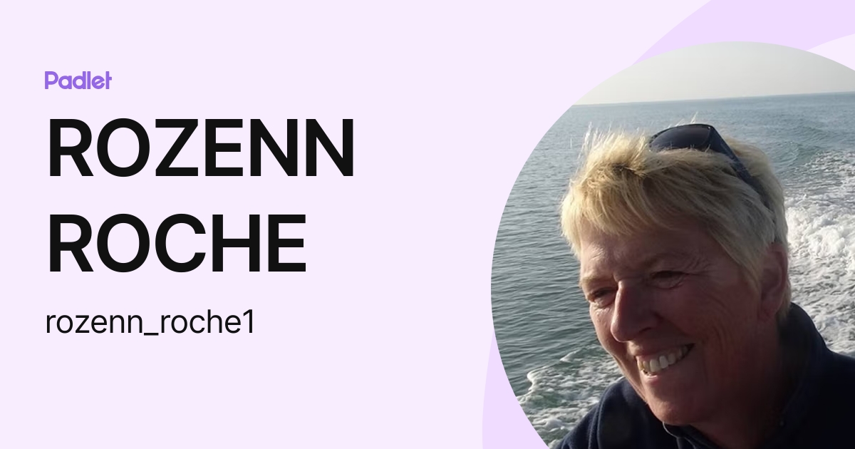 Profil de ROZENN ROCHE (rozenn_roche1) | Padlet