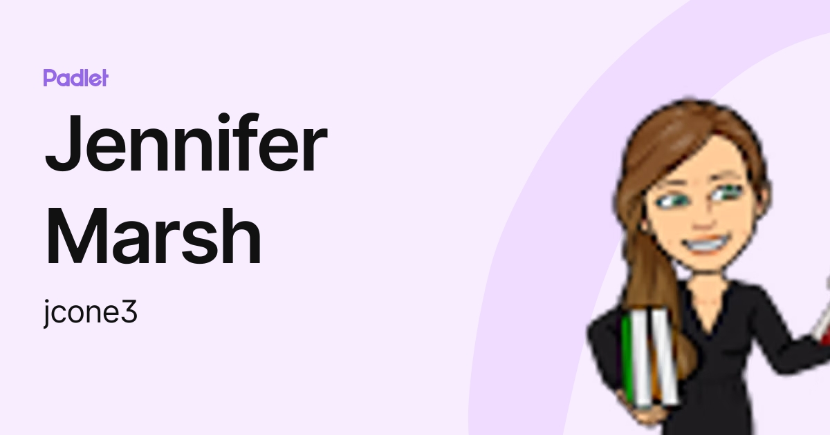 Jennifer Marsh (jcone3) profile | Padlet