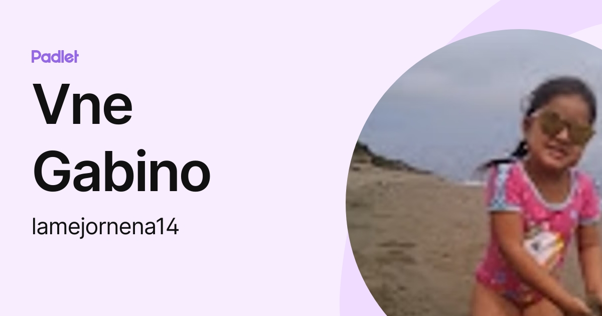 Vne Gabino (lamejornena14) profile | Padlet