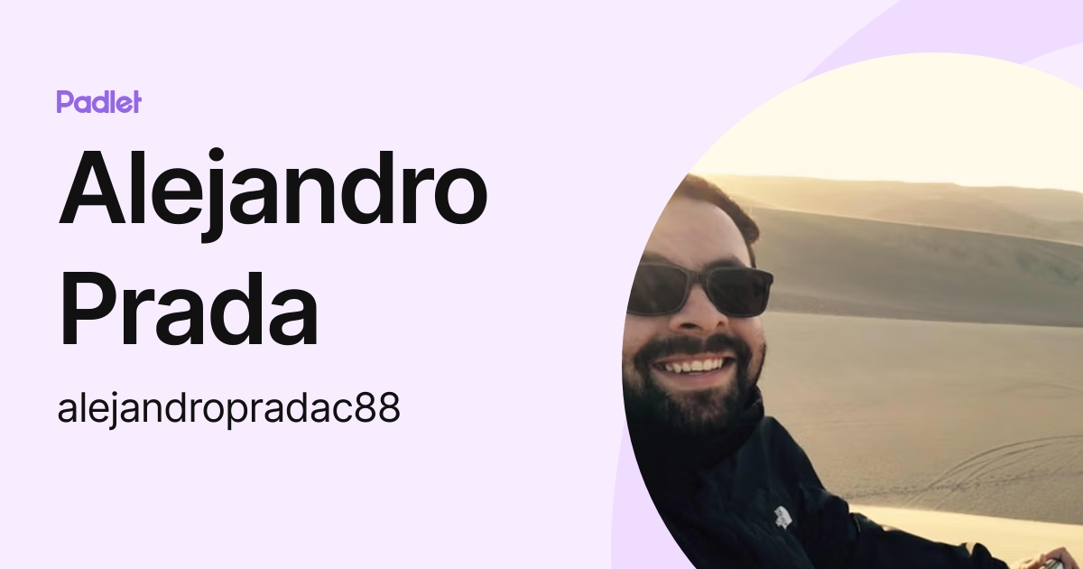 Alejandro Prada (alejandropradac88) profile | Padlet