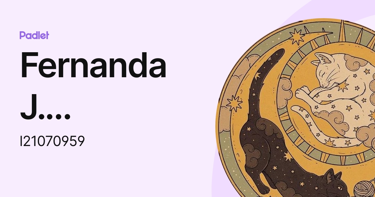 Fernanda J. Montelongo (l21070959) profile | Padlet