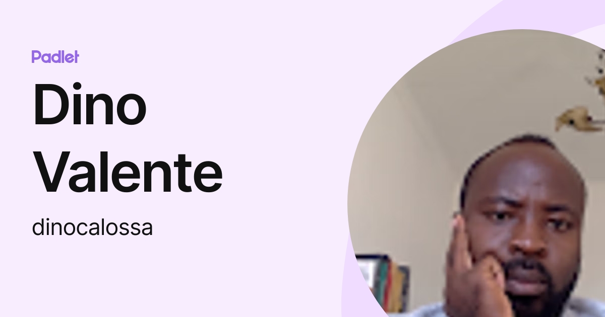 Dino Valente (dinocalossa) profile | Padlet