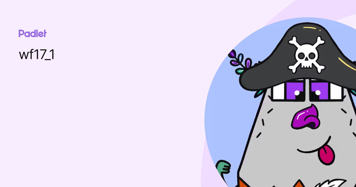 wf17_1 profile | Padlet