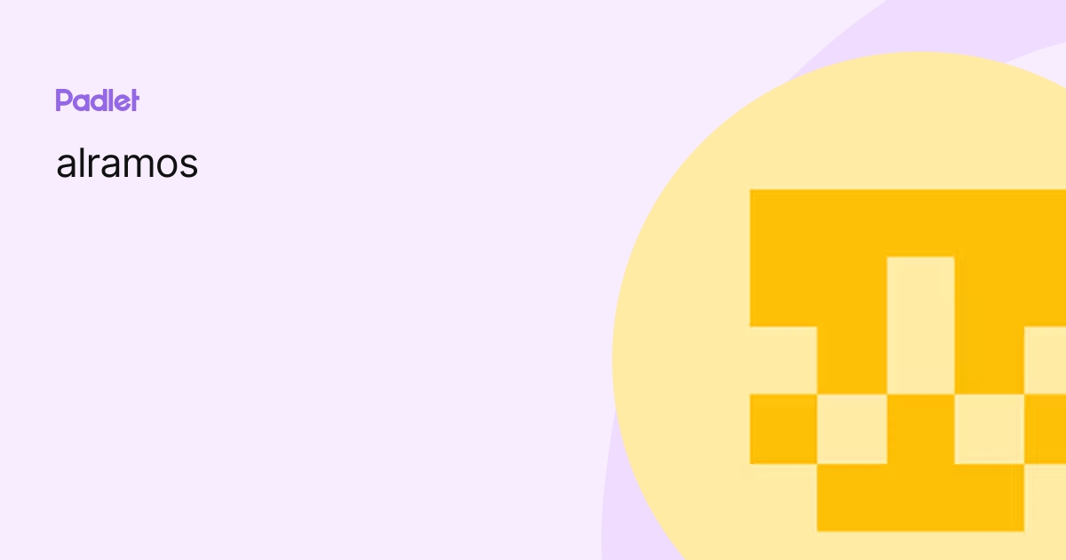 alramos profile | Padlet