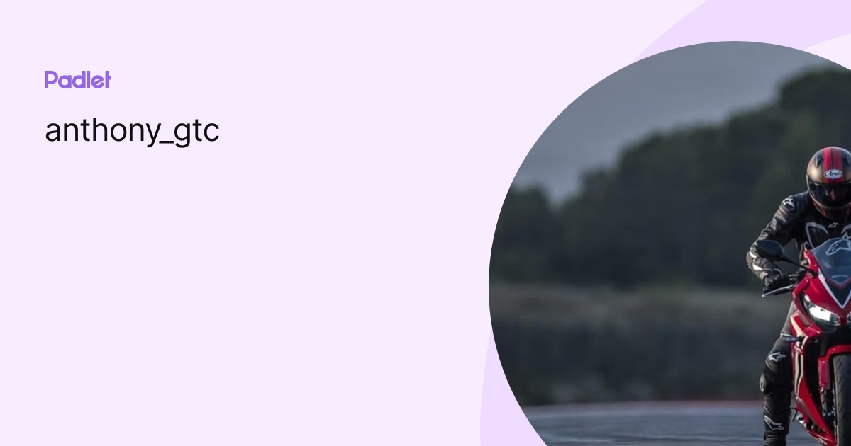 anthony_gtc profile | Padlet