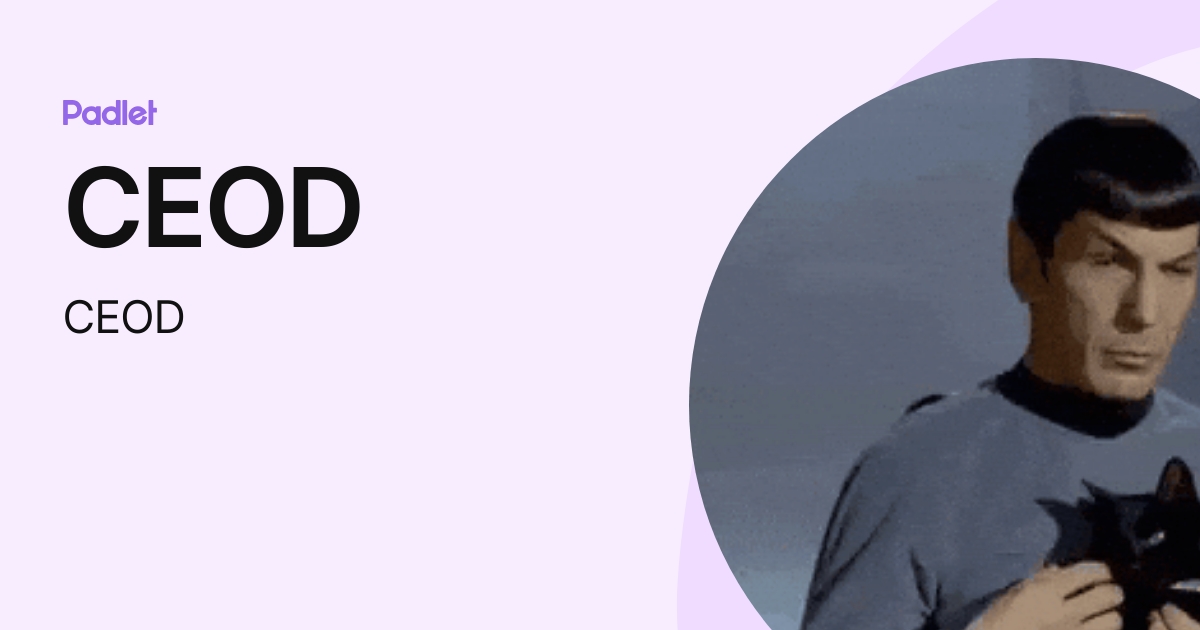 CEOD (CEOD) profile | Padlet