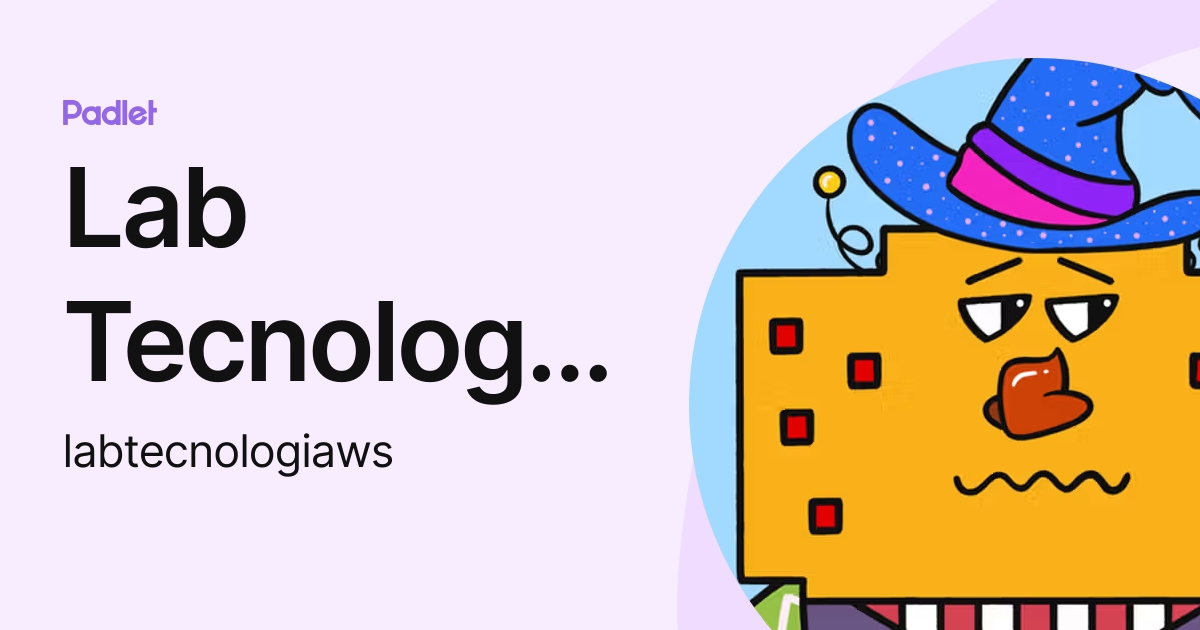 Lab Tecnologia Educacional (labtecnologiaws) profile | Padlet