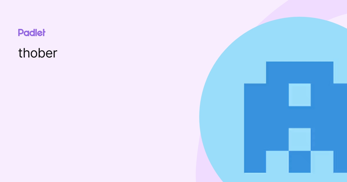 thober profile | Padlet