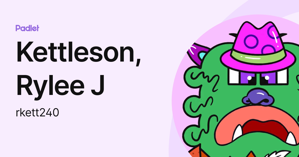 Kettleson, Rylee J (rkett240) profile | Padlet