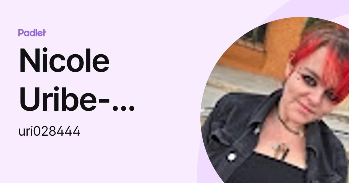 Nicole Uribe-Chapman - STLAU Faculty (uri028444) profile | Padlet