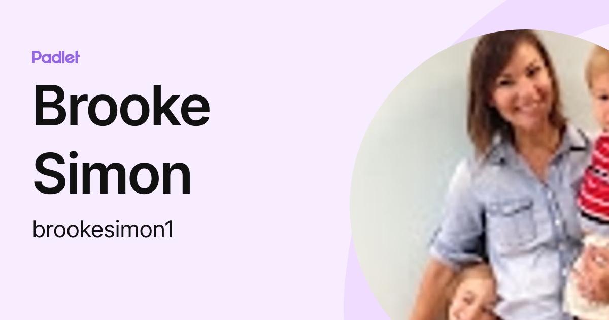 Brooke Simon (brookesimon1) profile | Padlet