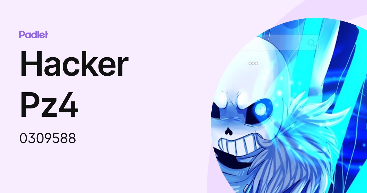 Hacker Pz4 (0309588) profile | Padlet