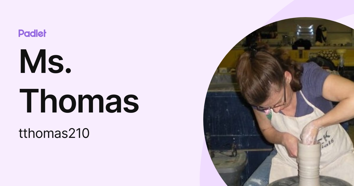 Ms Thomas Tthomas210 Profile Padlet