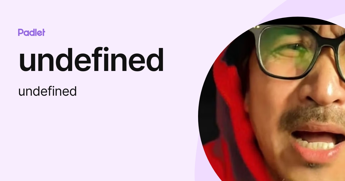 undefined (undefined) profile | Padlet