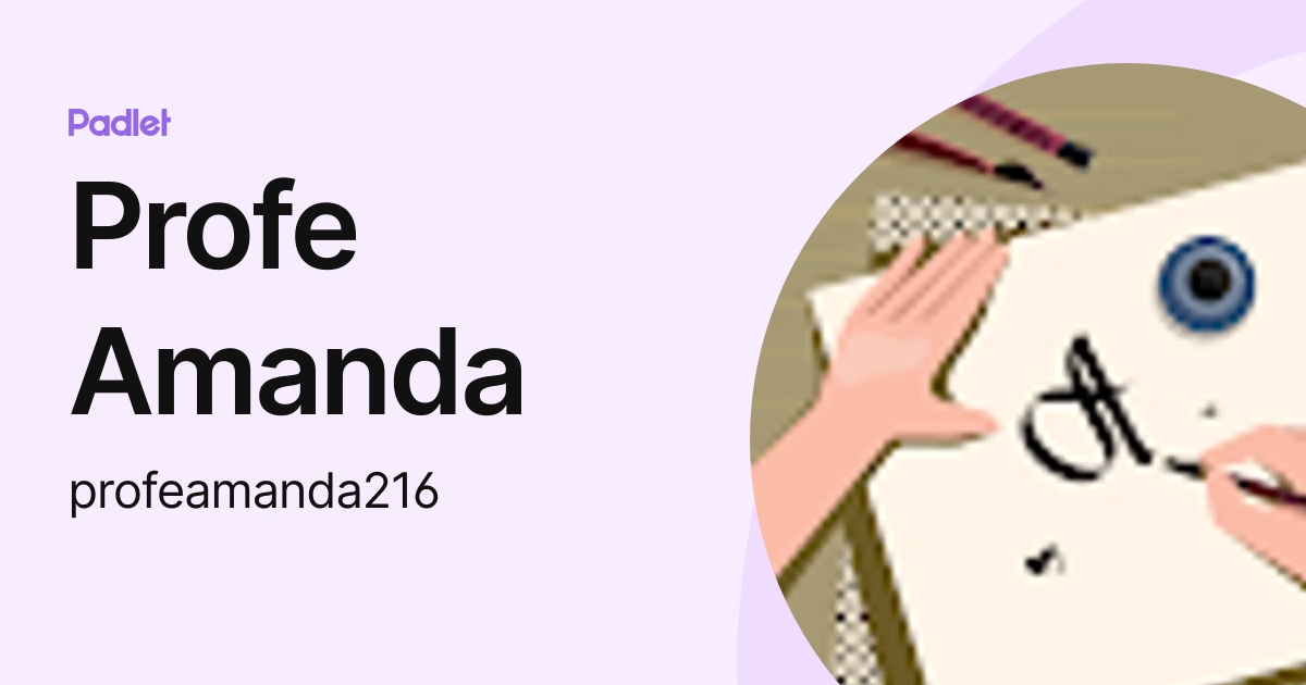 Profe Amanda (profeamanda216) profile | Padlet