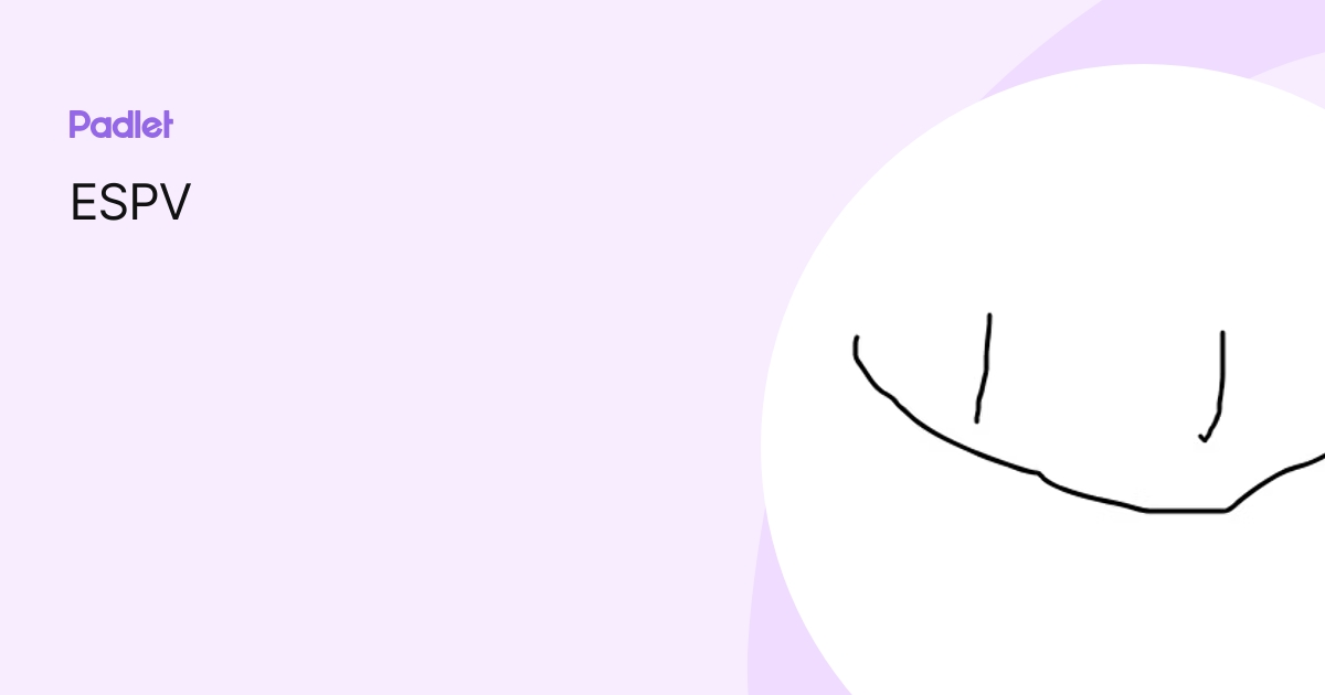 ESPV profile | Padlet