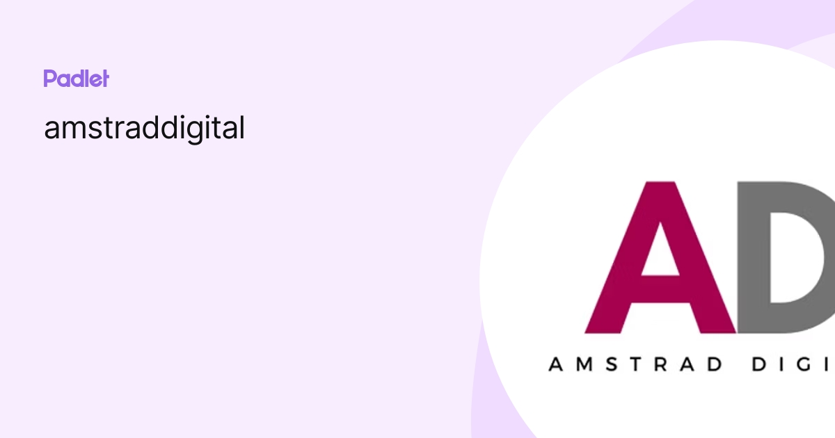 amstraddigital profile | Padlet