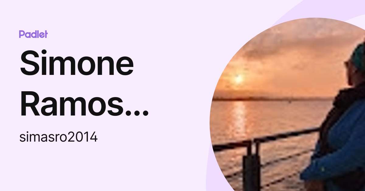Simone Ramos Oliveira (simasro2014) profile | Padlet