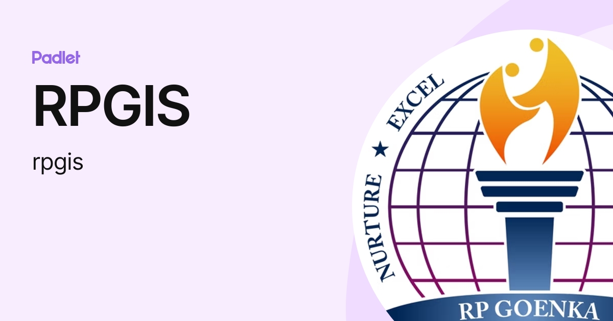 RPGIS (rpgis) profile | Padlet