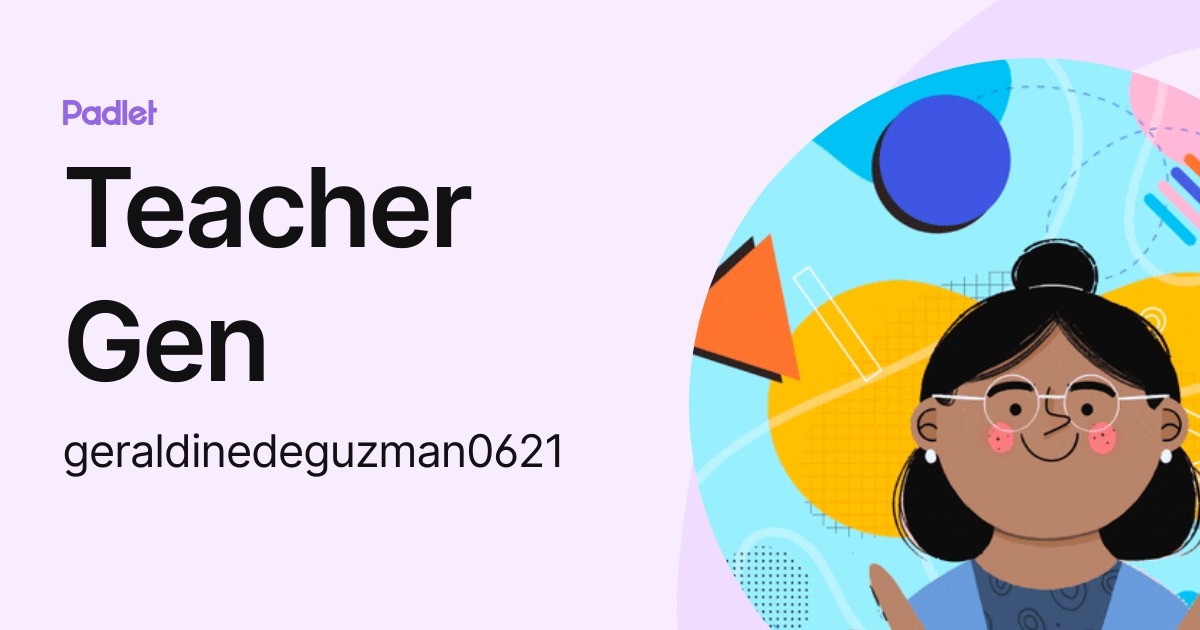 GERALDINE DE GUZMAN (geraldinedeguzman0621) profile | Padlet