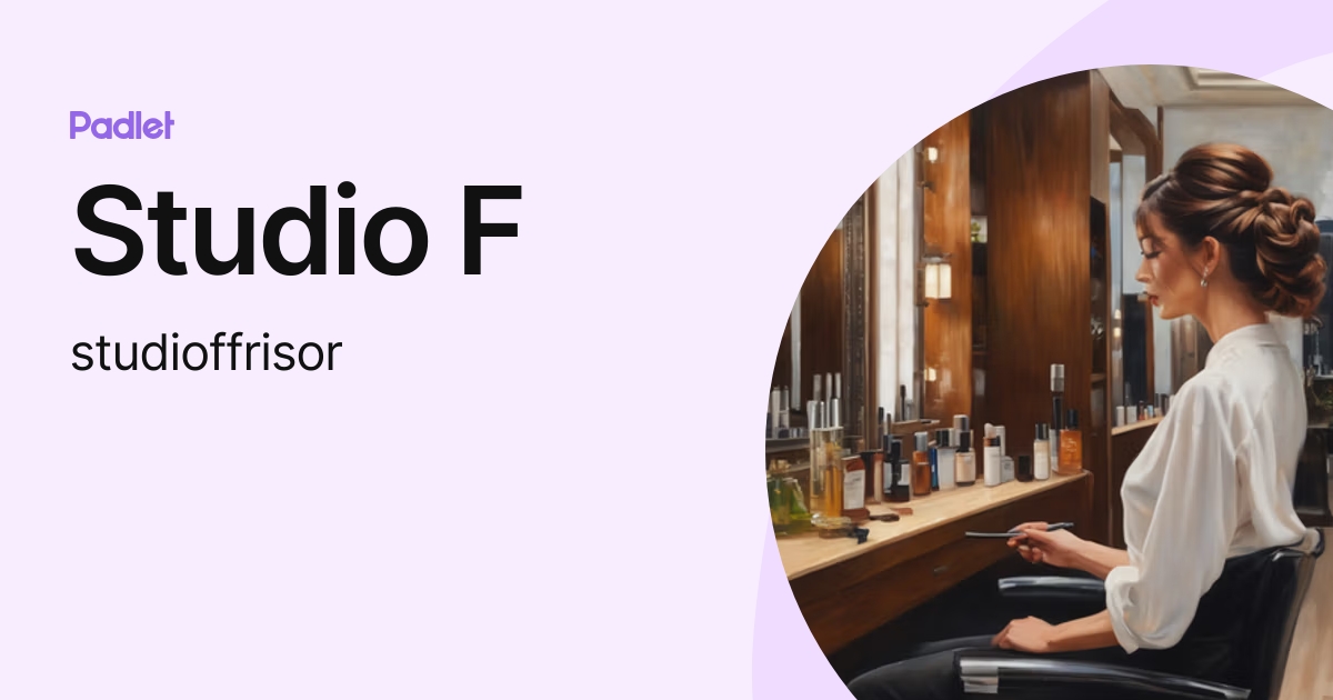 Studio F (studioffrisor) profile | Padlet