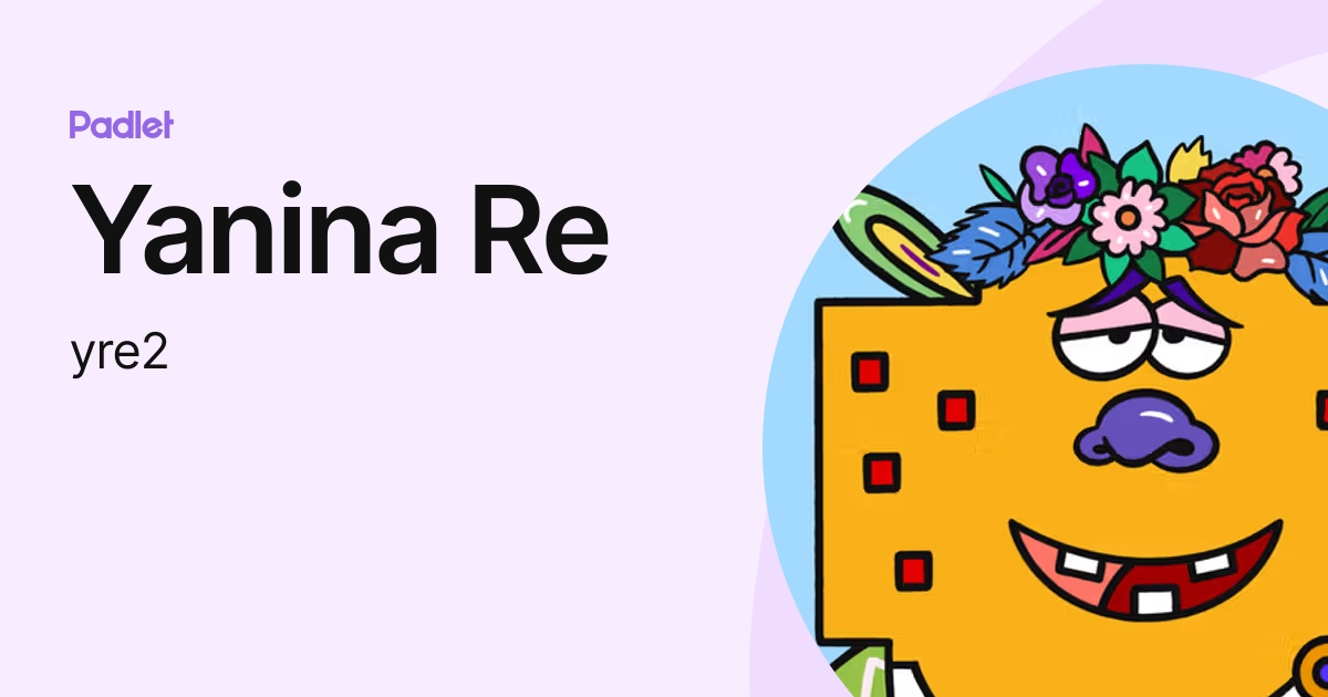 Yanina Re (yre2) profile | Padlet