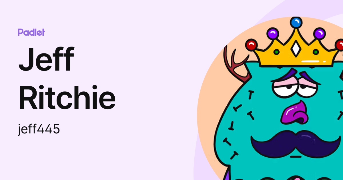 Jeff Ritchie Jeff445 Profile Padlet