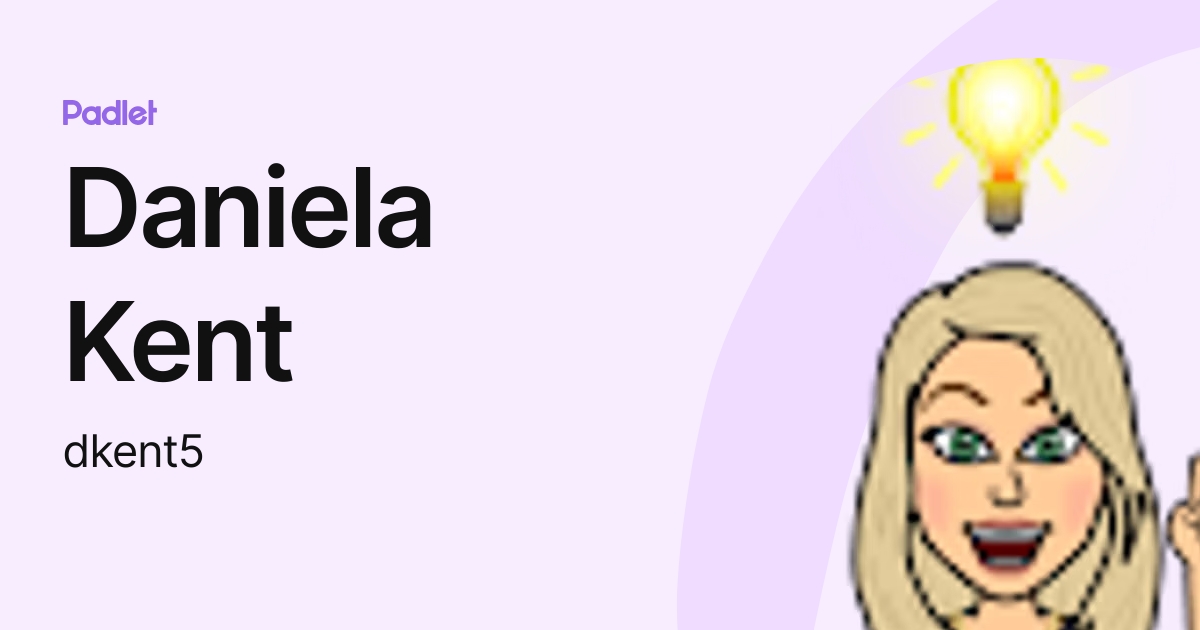 Daniela Kent (dkent5) profile | Padlet