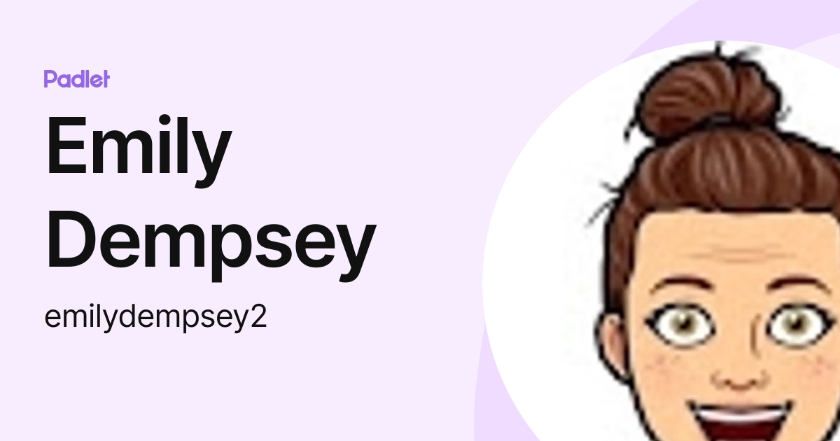 Emily Dempsey (emilydempsey2) profile | Padlet