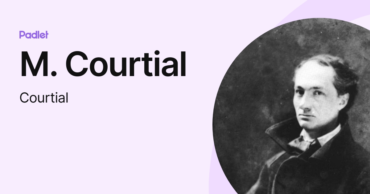 M. Courtial (Courtial) profile | Padlet