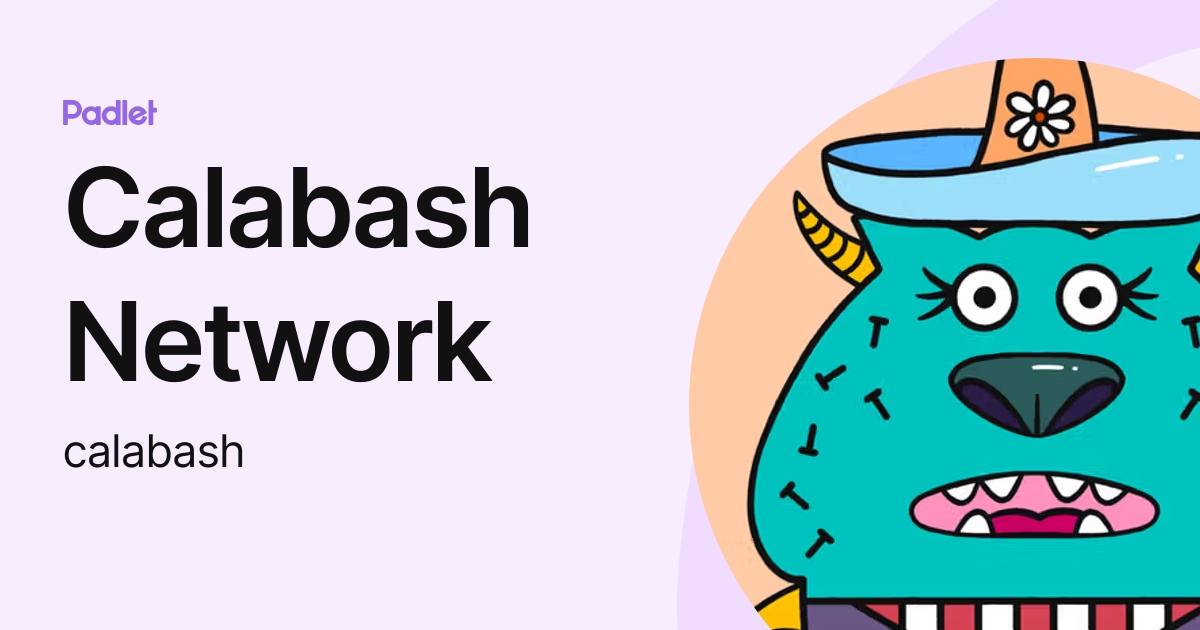 Calabash Network (calabash) profile | Padlet