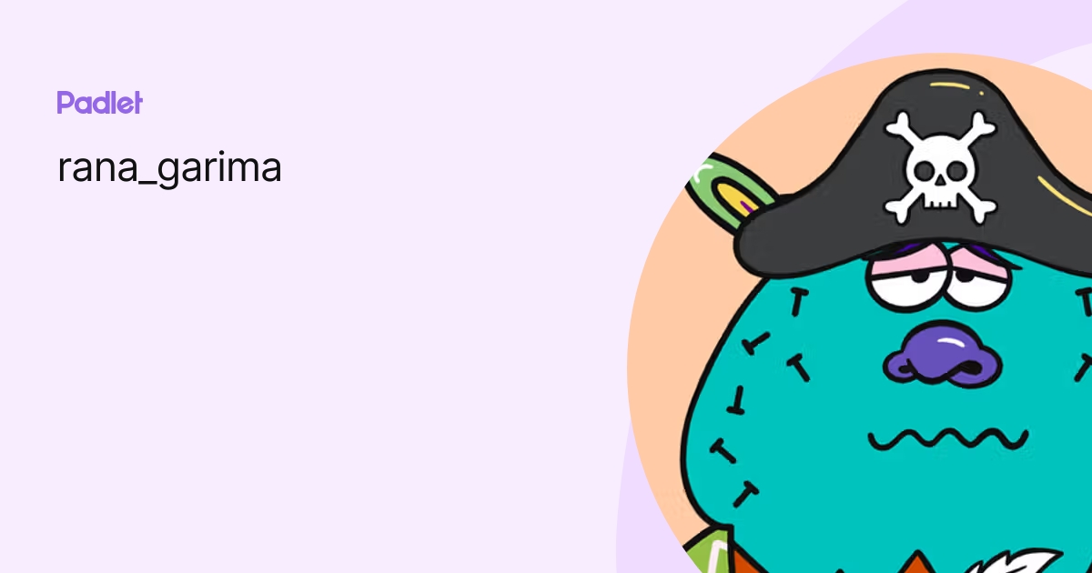 rana_garima profile | Padlet