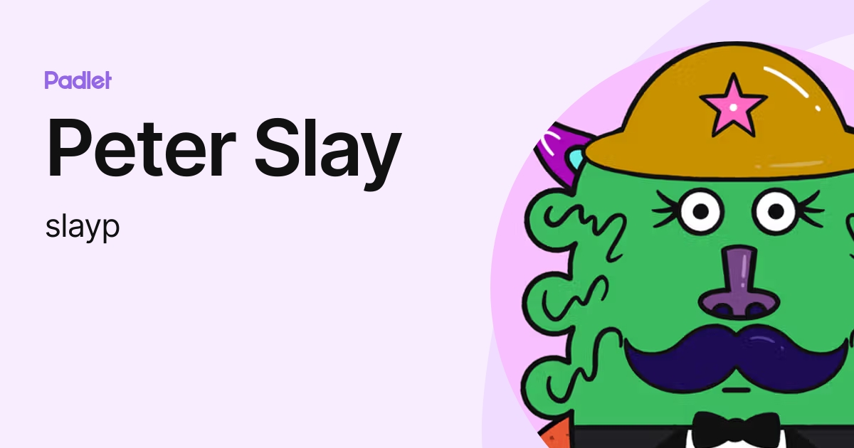 Peter Slay (slayp) profile | Padlet