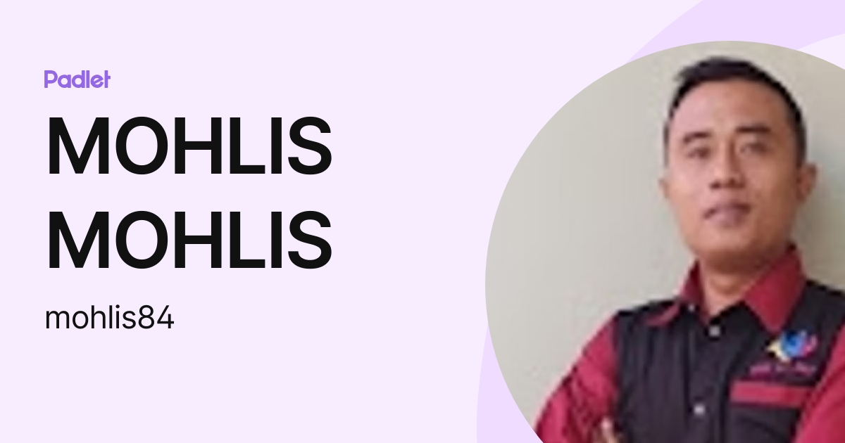 MOHLIS MOHLIS (mohlis84) profile | Padlet