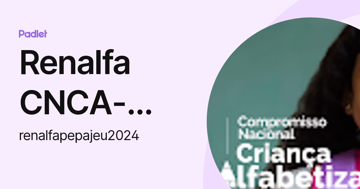 Renalfa CNCA-2024 (renalfapepajeu2024) profile | Padlet