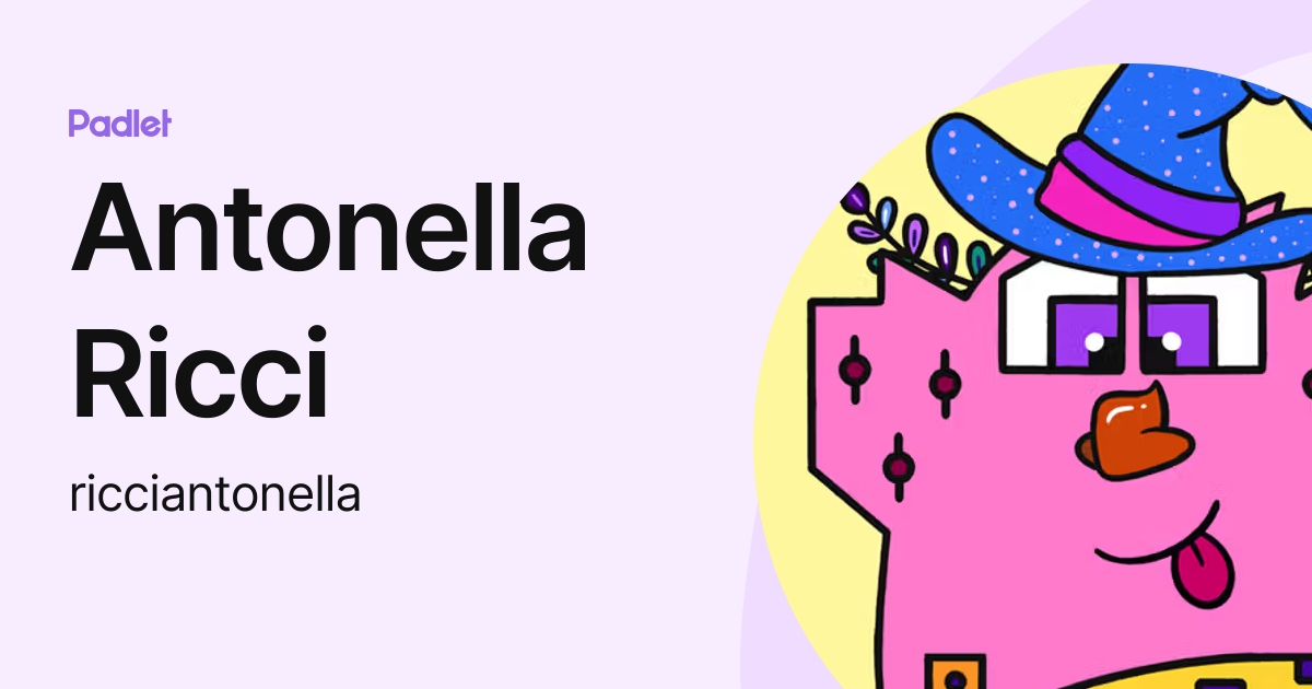 Antonella Ricci (ricciantonella) profile | Padlet