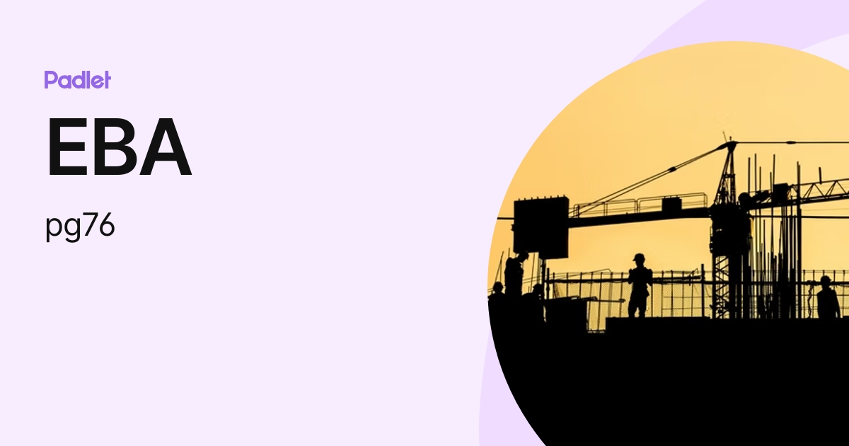 EBA (pg76) profile | Padlet